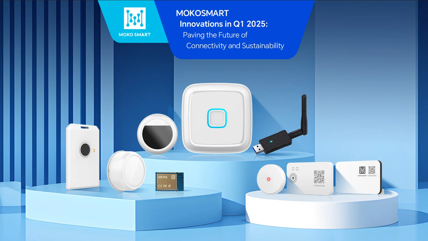 New Bluetooth & LoRa IoT Products from MOKOSMART - Q1 2025